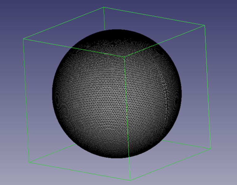 【OpenFOAM球体周りの抗力係数(1)】FreeCADで球体モデルを作る｜宇宙に入ったカマキリ