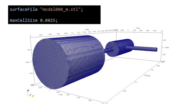 【cfMesh入門】cfMeshの使い方の基本｜宇宙に入ったカマキリ