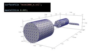 【cfMesh入門】cfMeshの使い方の基本｜宇宙に入ったカマキリ
