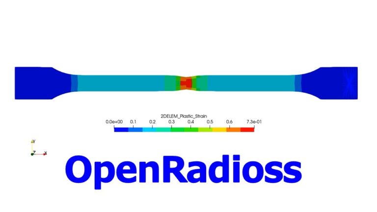 【OpenRadioss入門】引張試験片の設定方法｜宇宙に入ったカマキリ