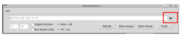 【OpenRadiossのGUI】計算実行の便利なGUIを使いやすくしてみた｜宇宙に入ったカマキリ