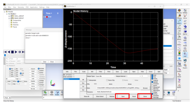 【LS-PrePostのマクロ機能】OpenRadiossのd3plotを読み込んで自動化｜宇宙に入ったカマキリ